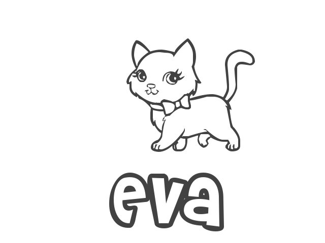 Kleurplaat Eva Desenhos Kleurplaten Dibujo Colorir Kolorowanki Walle ...