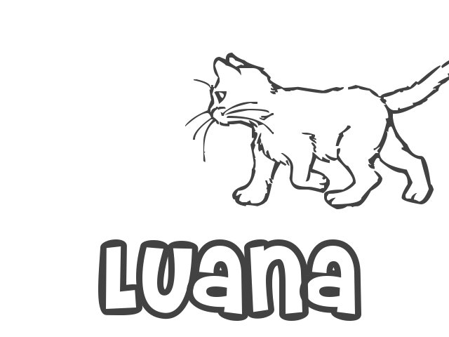 Luana Julia Colouring Pages Sketch Coloring Page