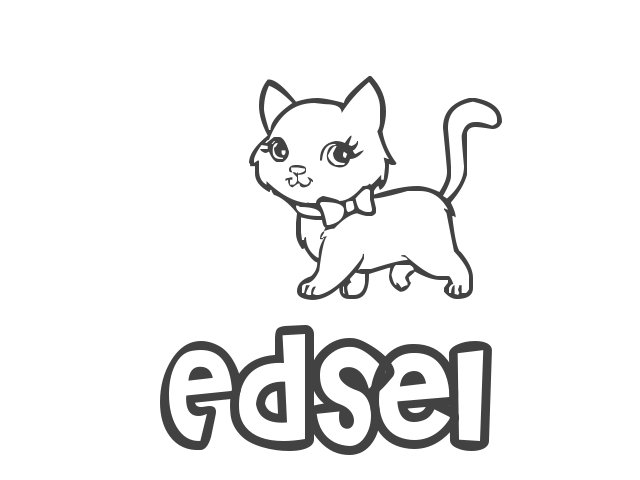 Nombre de Niña Edsel, significado, origen y pronunciación de Edsel ...