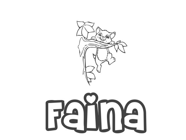 Nombre de Niña Faina, significado, origen y pronunciación de Faina ...
