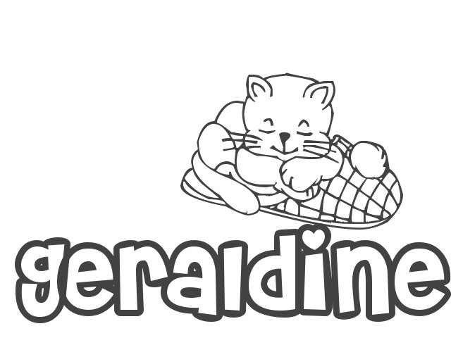 Nombre de Niña Geraldine, significado, origen y pronunciación de ...
