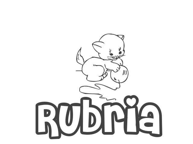 Nombre de Niña Rubria, significado, origen y pronunciación de Rubria ...