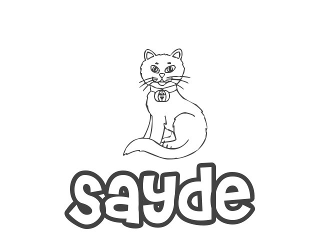 Nombre de Niña Sayde, significado, origen y pronunciación de Sayde ...